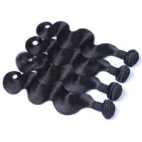 China Unprocessed Human Brazilian Weave Bundles , Soft And Smooth Deep Wave Curly Hair for sale
