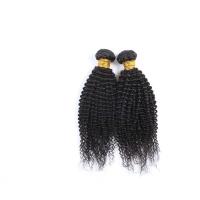 China Deep Curly Brazilian Human Hair Bundles Natural Black Color Free Sample No Tangle for sale