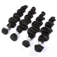 China Pure Virgin Brazilian Human Hair Bundles No Nits Double Layers Weft Head for sale