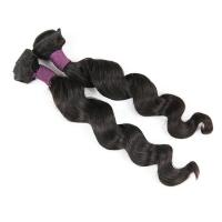 China Brazilian Loose Wave Virgin Human Hair Bundles Kinky Curly Grade 8A Weave  for sale