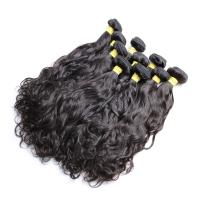 China Natural Wave Brazilian Human Hair Bundles For Black Women Long Hair / Shedding Free for sale