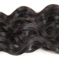 China Full Cuticle Brazilian Virgin Hair Bundles Loose Wave Hair Natural Black Color for sale