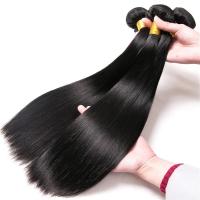 China Women Dyeable Hair Extensions For Short Hair , Double Layer Long Black Hair Extensions for sale