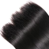 China Women Dyeable Hair Extensions For Short Hair , Double Layer Long Black Hair Extensions for sale