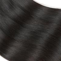 China Silk Soft Straight Hair Extensions For Thin Hair , Long Hair Extensions  for sale