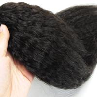 China Kinky / Yaki Straight Style Brazilian Human Hair Bundles / Extensions for sale