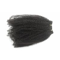 China Afro Kinky Curly Hair Peruvian Virgin Human Hair Bundles Full Density No Lice No Tangle for sale