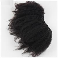 China High Quality Virgin Hair Material Good Sewing Weave Afro Kinky Curly Peruvian Virgin Hair Bundles for sale