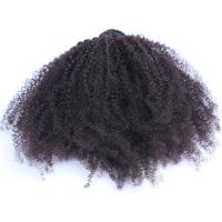 China Peruvian Human Afro Kinky Curly Hair Bundles Natural Color No Chemical Smell for sale