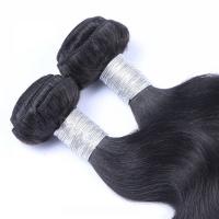 China Unprocessed Peruvian Virgin Human Hair Bundles Body Wave Silk Soft Thick Bottom for sale