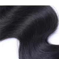 China Unprocessed Peruvian Virgin Human Hair Bundles Body Wave Silk Soft Thick Bottom for sale