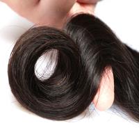 China Natural Black Peruvian Body Wave Hair Bundles No Shedding Wet And Wavy Extensions for sale