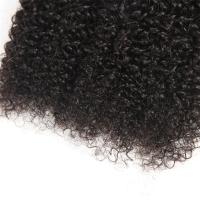 China Jerry Curly Virgin Human Hair Bundles No Fiber 7A Grade Hair CE/BV/SGS for sale