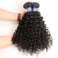 China Natural Peruvian Human Hair Bundles Deep Jerry Curl Human Hair No Tangle for sale