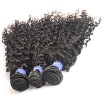 China Natural Peruvian Human Hair Bundles Deep Jerry Curl Human Hair No Tangle for sale