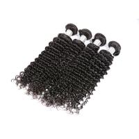 China 10 Bundles Lot Virgin Peruvian Curly Hair Bundles For Women 12''-24''  Length for sale