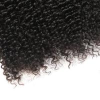 China 100% Non Processed Peruvian Human Hair Bundles Curly Styles Soft And Alive for sale