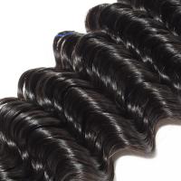 China Deep Wave Peruvian Human Hair Bundles 100% Original Peruvian Deep Curly Hair for sale