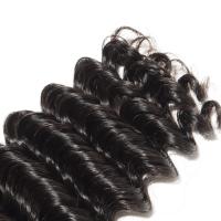 China Deep Wave Peruvian Human Hair Bundles 100% Original Peruvian Deep Curly Hair for sale