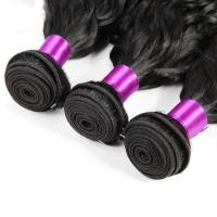 China Grade 8A Natural Wave Peruvian Hair Bundles , 100% Peruvian Curly Hair Weave for sale