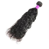 China Grade 8A Natural Wave Peruvian Hair Bundles , 100% Peruvian Curly Hair Weave for sale