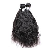 China 1B Grade 100 Peruvian Human Hair Bundles Pretty Thick Ends Black Color for sale