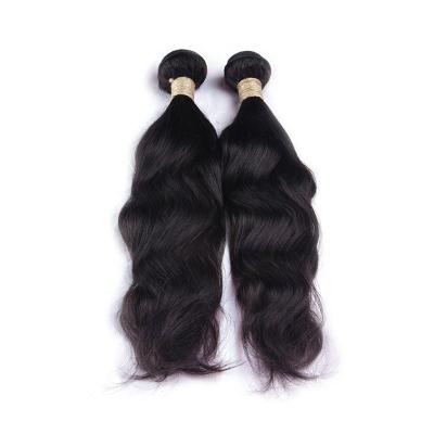 China 8A Grade Natural Wave Peruvian Human Hair Bundles Double Weft Smooth No Chemical for sale