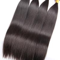 China Silky Smooth Peruvian Straight Hair Bundles Weft 300 Gram With Lace Closure for sale