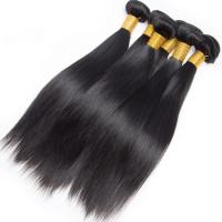 China Mixed Length 100% Human Hair Bundles , Peruvian Virgin Hair Straight No Tangle for sale