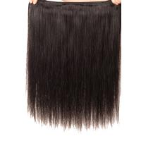 China Double Machine Weft Virgin Human Hair Bundles Long Straight Hair Extensions For Thin Hair for sale