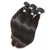 China Straight Virgin Human Hair Bundles Peruvian Hair Extension Full Cuticle No Acid for sale
