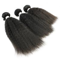China Grade 8A Peruvian Human Hair Bundles Extension Kinky Virgin Hair Straight for sale