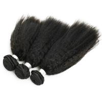 China Grade 8A Peruvian Human Hair Bundles Extension Kinky Virgin Hair Straight for sale
