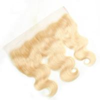 China Body Wave 613 Blonde Lace Closure Grade 7A Blonde Human Hair Closure for sale