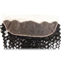 China Kinky Curly Brazilian Body Wave Lace Closure Unprocessed Human Hair for sale