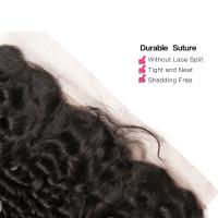 China Brazalian Human Hair 13x4 Lace Closure , Ear To Ear Lace Front Closure 130% Density for sale