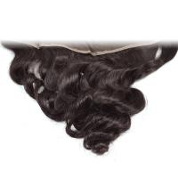 China Brazilian Loose Wave Lace Closure 13 By 4 Inch None Processed Virgin Hair for sale
