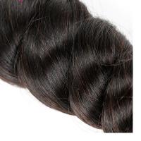 China Brazilian Virgin 13x4 Lace Closure Loose Wave13x4 Lace Frontal With Bundles for sale