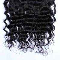 China 7A Grade  Deep Wave Human Hair Lace Front Wig , Natural Human Hair Wigs No Smell for sale