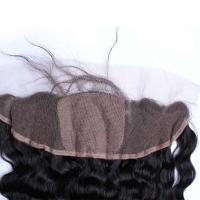 China 7A Grade  Deep Wave Human Hair Lace Front Wig , Natural Human Hair Wigs No Smell for sale
