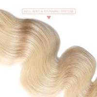 China 613 Blonde 360 Lace Front Closure Wigs Grade 7A With Ajustable Elastic Band for sale