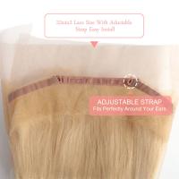 China Pre Plucked 360 Lace Frontal , Straight 360 Frontal With Baby Hair Have Band for sale