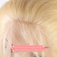 China Pre Plucked 360 Lace Frontal , Straight 360 Frontal With Baby Hair Have Band for sale