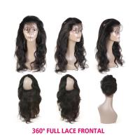 China 100 Virgin 360 Lace Frontal Brazilian Body Wave 360 Full Lace Wigs for sale