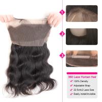 China 100 Virgin 360 Lace Frontal Brazilian Body Wave 360 Full Lace Wigs for sale