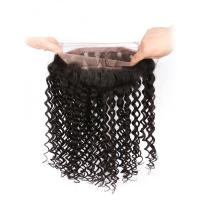 China 100% Virgin360 Brazilian Frontal Brazilian Hair Closure With Natural Part for sale