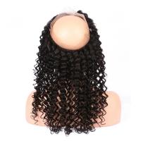 China 100% Virgin360 Brazilian Frontal Brazilian Hair Closure With Natural Part for sale