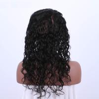 China Real Natural Wave 360 Lace Frontal Closure Hand Tied With Baby Hair for sale