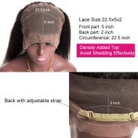 China Straight Body Wave 360 Lace Frontal Human Hair Brazilian Yaki Kinky Straight Texture for sale