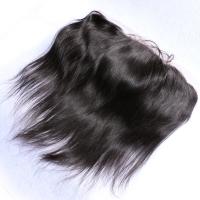 China Tight And Neat Indian Hair Lace Frontal 13x4 , Human Lace Front Wigs for sale